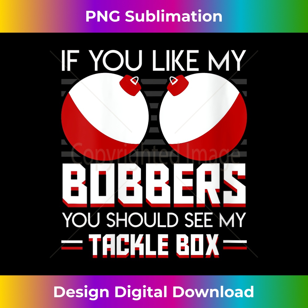 Womens Like Bobbers See Tackle Box Funny Fishing Women V-Nec - Inspire ...