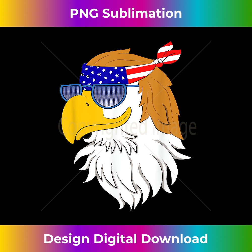 funny cool bald eagle - bald eagle - america - usa flag - Ed | Inspire ...