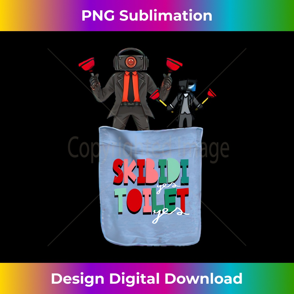 Skibidi Toilet , Speakerman Cameraman,, TVman Long Sleeve - | Inspire ...