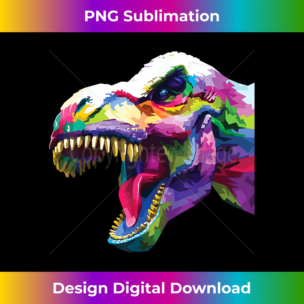 Rainbow Tyrannosaurus Rex Prehistoric Dinosaur T Rex - Subli - Inspire ...