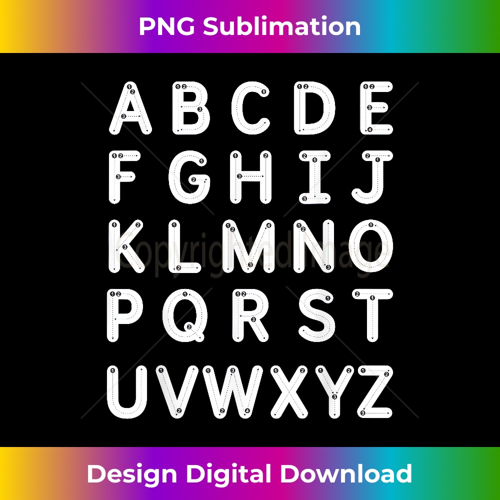 Tracing Letters A-Z Alphabet Pre-K Kindergarten 1st Grade 5T - Inspire ...