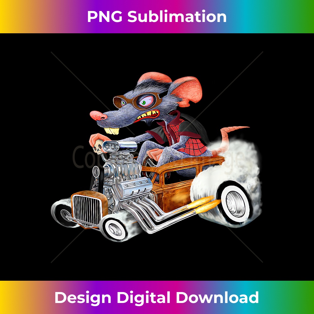 Rat Rod Drag Racing Old School Cars Rat on top Hot Rod Gift | Inspire ...