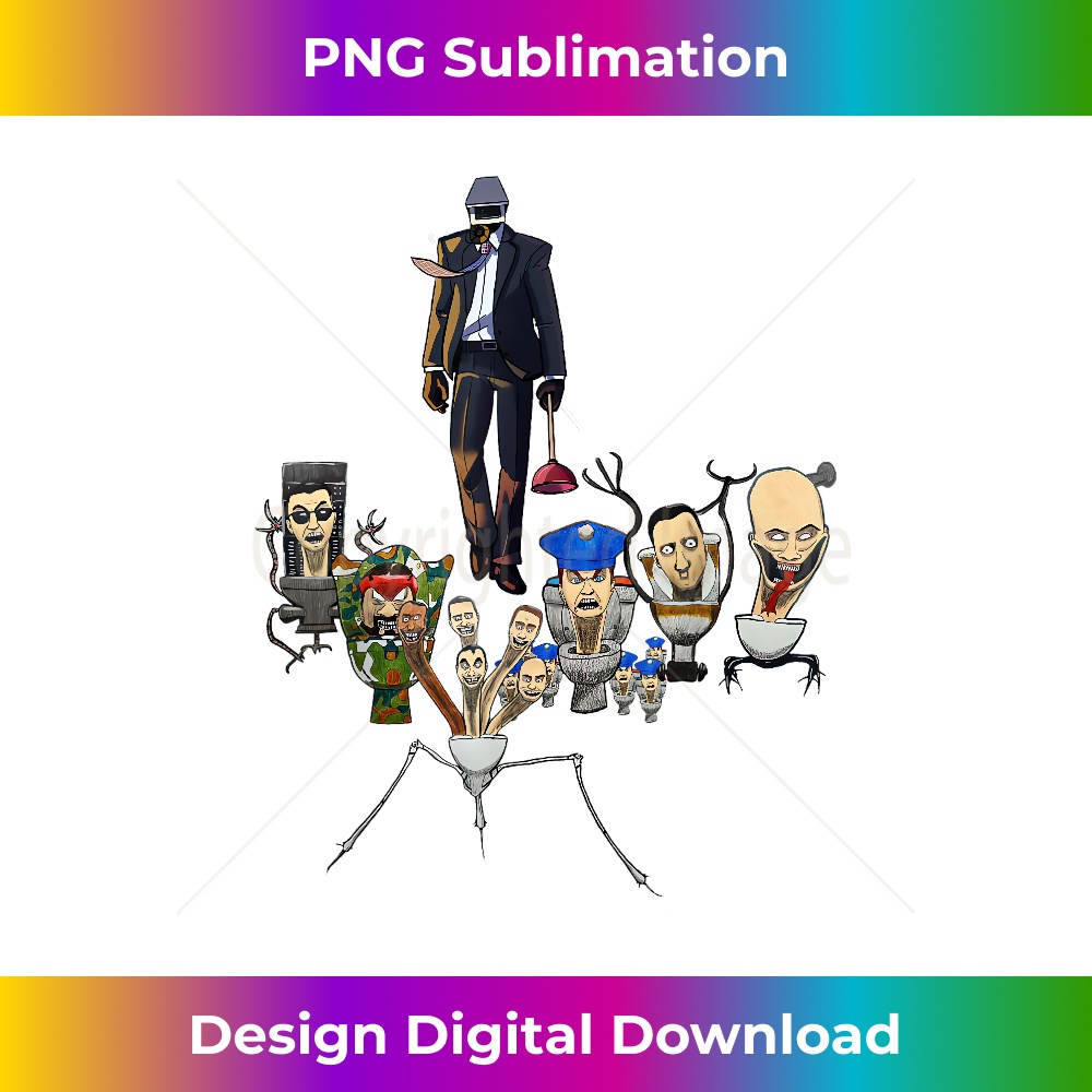 Skibidi Toilet Costume, Camera man, Speaker man, TV man - Ar - Inspire ...