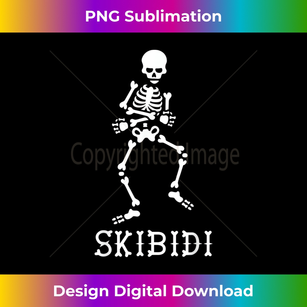 Skibidi Challenge Skibidi Meme Dancing Skeleton - Deluxe PNG - Inspire ...