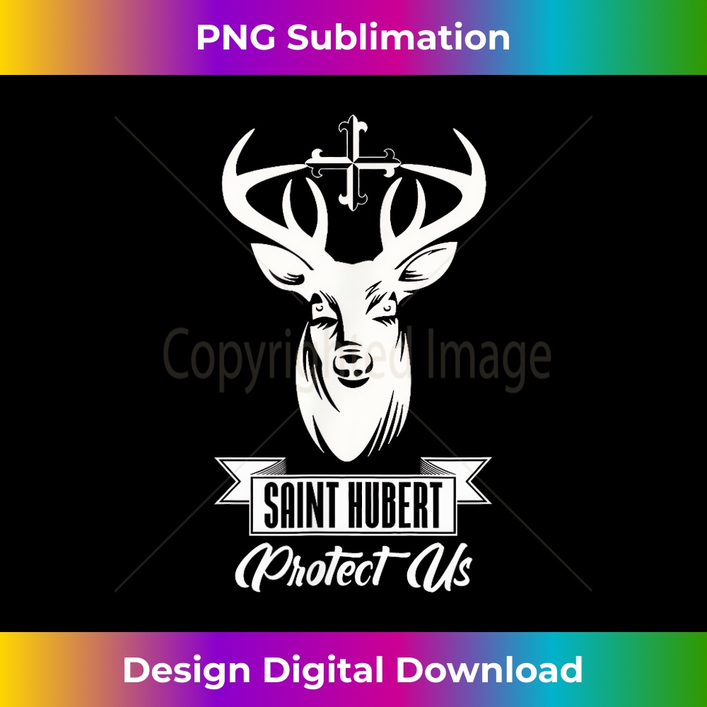 St Hubertus Patron Saint Saint of the Hunter Deer Gifts - Co - Inspire ...