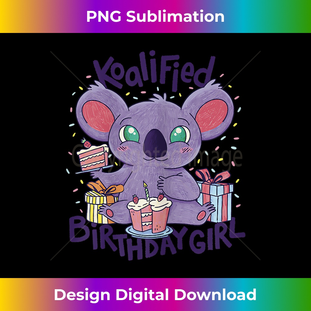 Koalified Birthday Girl Koala Cake Party - Chic Sublimation | Inspire ...