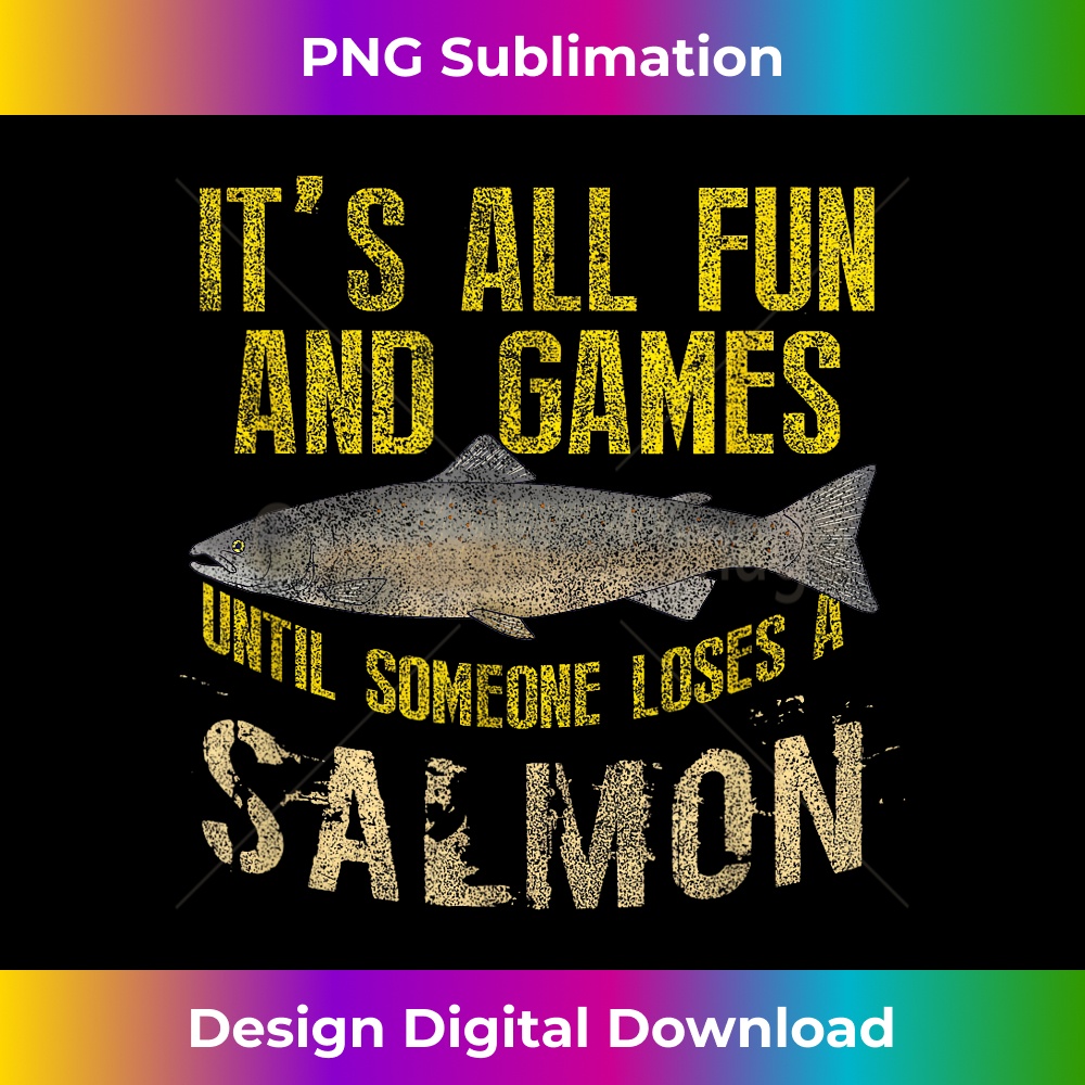 Funny Salmon Fishing Freshwater Saltwater Fish Angler - Futu | Inspire ...