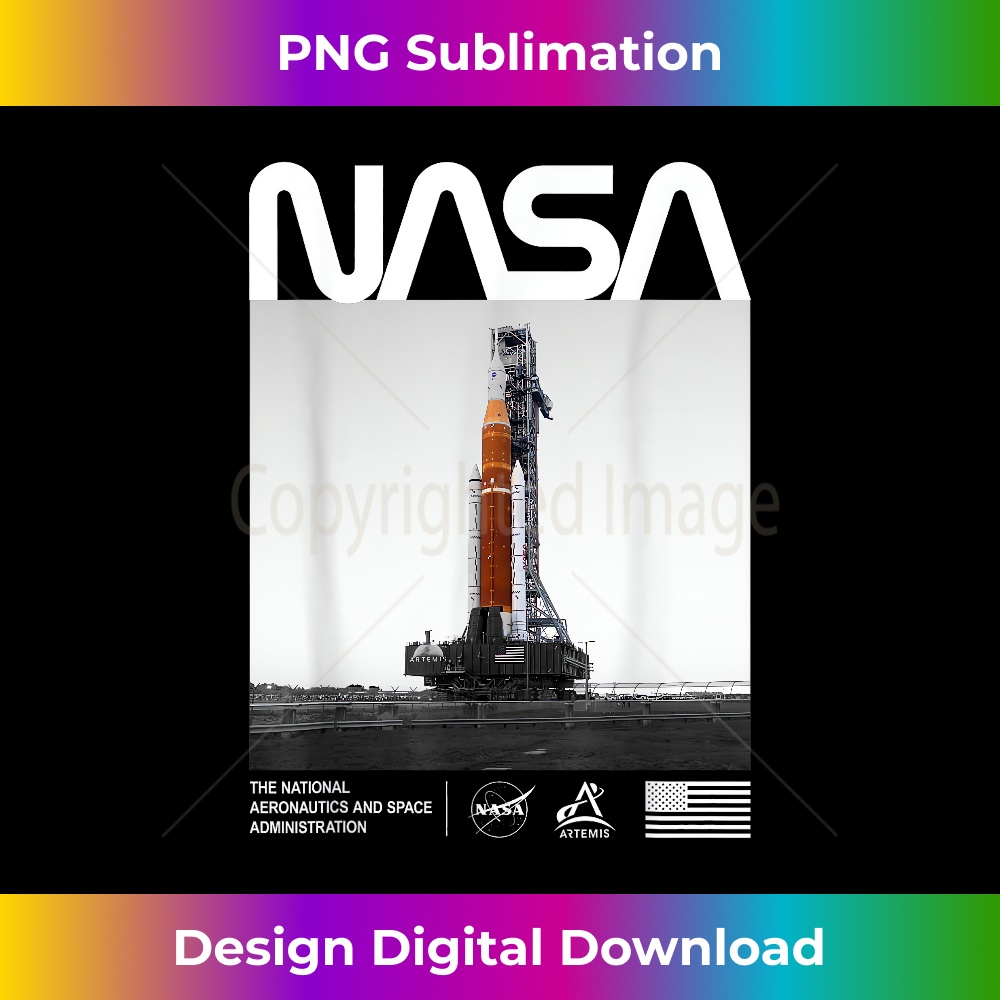 NASA Artemis SLS Space Launch System Worm Insignia Logo - Cr | Inspire ...