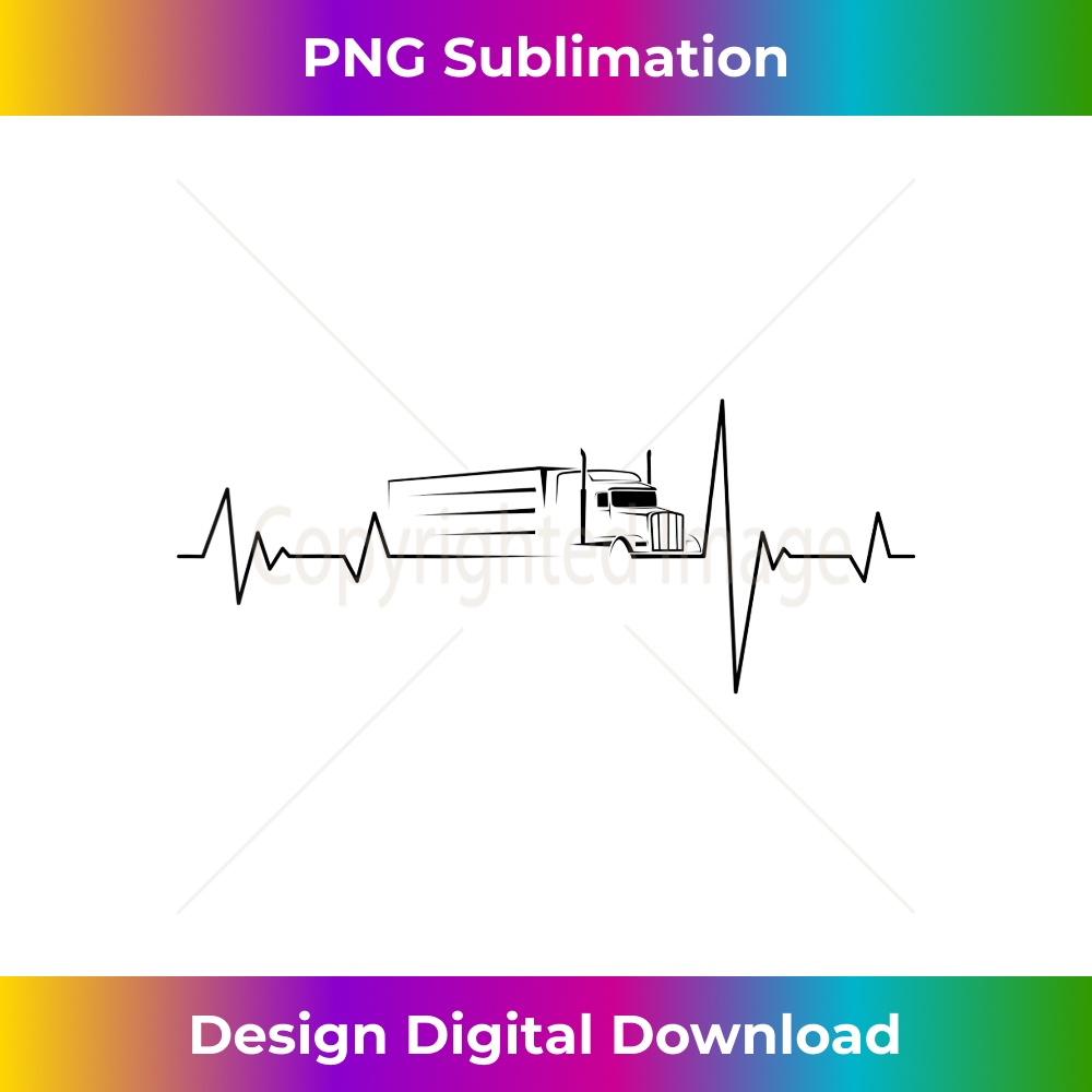 Truck driver heart beat 18 wheeler semi-trailer tractor - In | Inspire ...