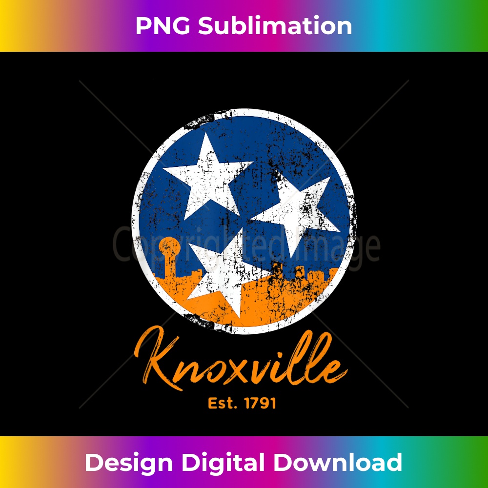 Knoxville Est. 1791 Orange & Blue TN State Flag - Sublimatio | Inspire ...