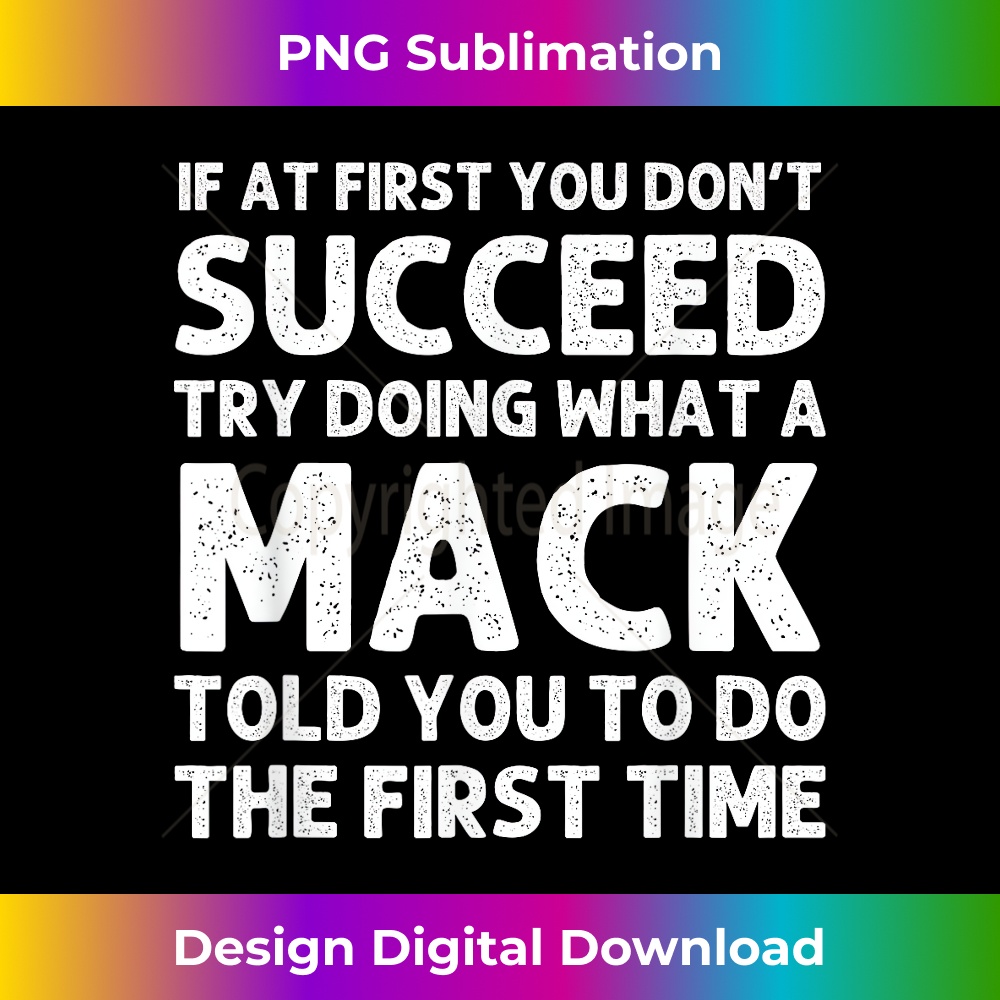 MACK Funny Surname Family Tree Birthday Reunion Idea - Urban | Inspire ...