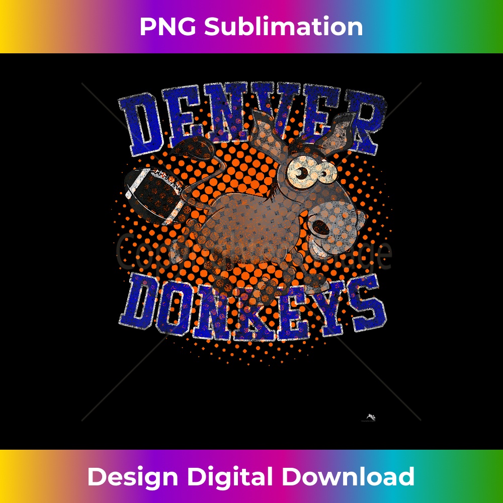 Denver Donkeys Football - Sleek Sublimation PNG Download - E - Inspire ...