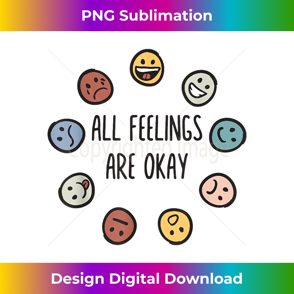 All Feelings Are Okay Mental Health Awareness Month Emotion | Inspire ...
