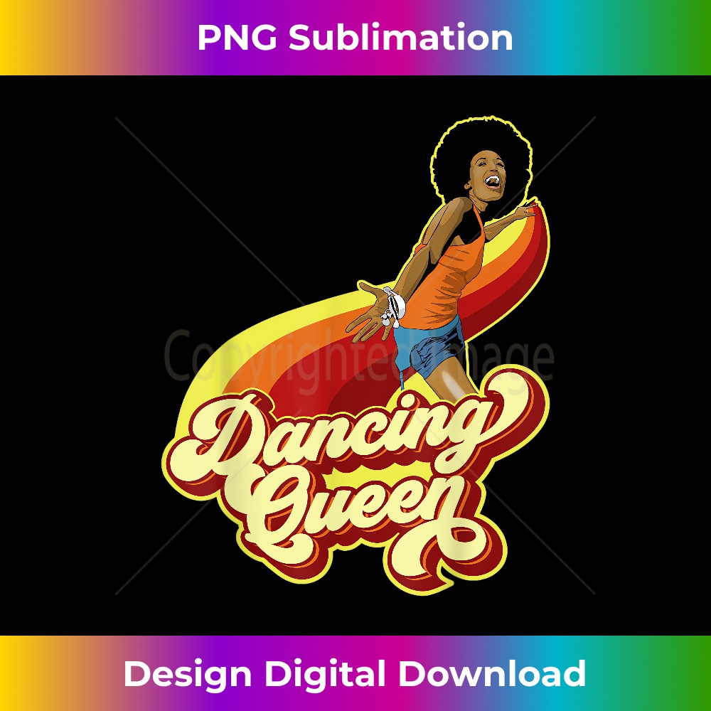70s Dancing Afro Funk Queen - Timeless PNG Sublimation Downl | Inspire ...