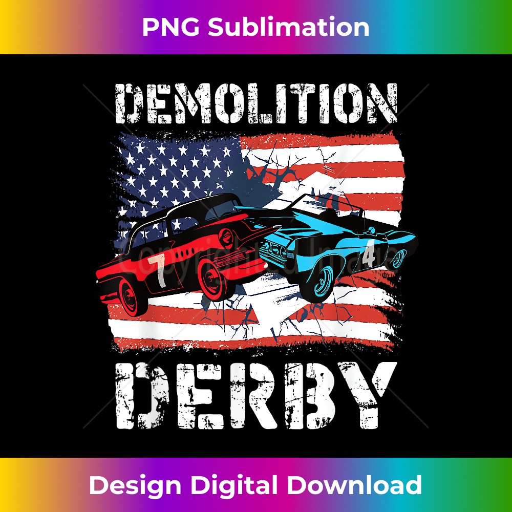 Demolition Derby s USA Flag s Stock Car - Contemporary PNG S | Inspire ...