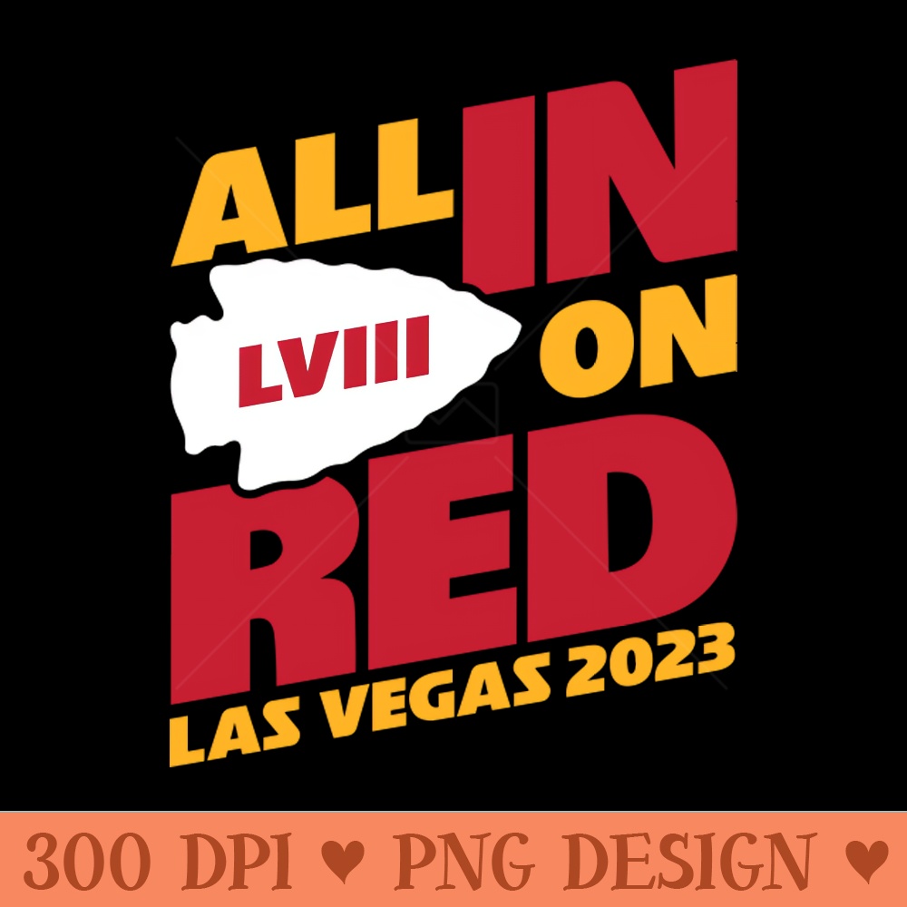 All In On Red - Digital PNG Files | Inspire Uplift