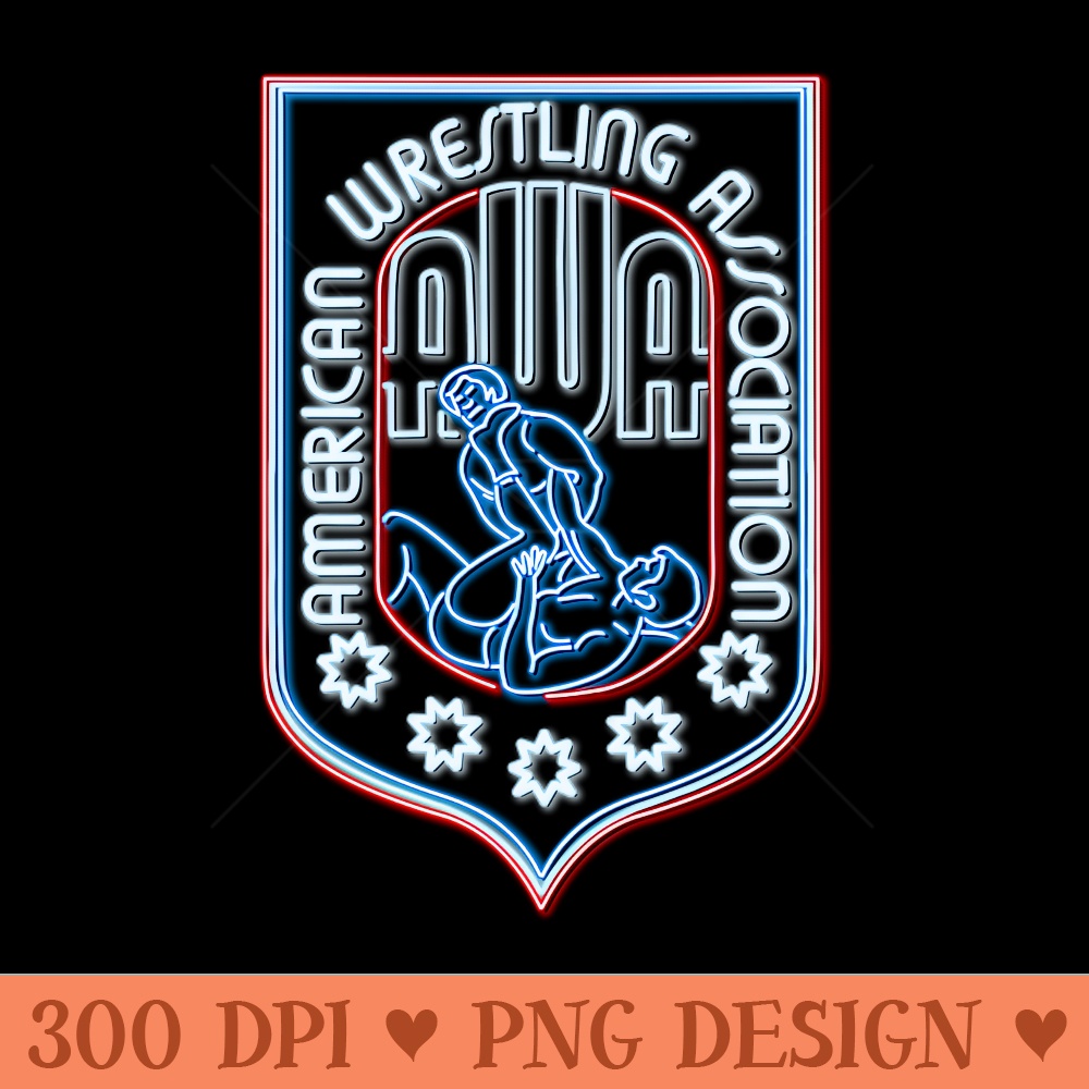 AWA neon - PNG Downloadable Art | Inspire Uplift