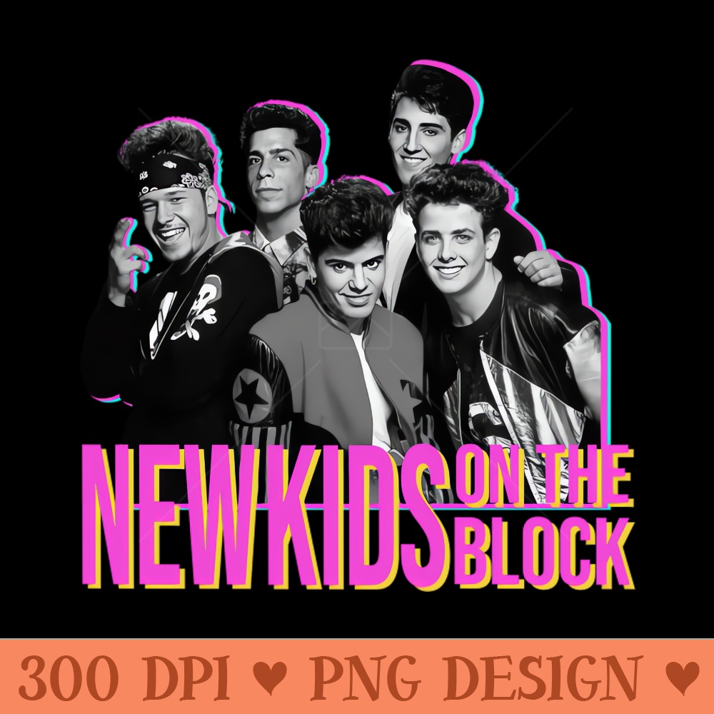 NKOTB - New Wave - Vector PNG Download | Inspire Uplift
