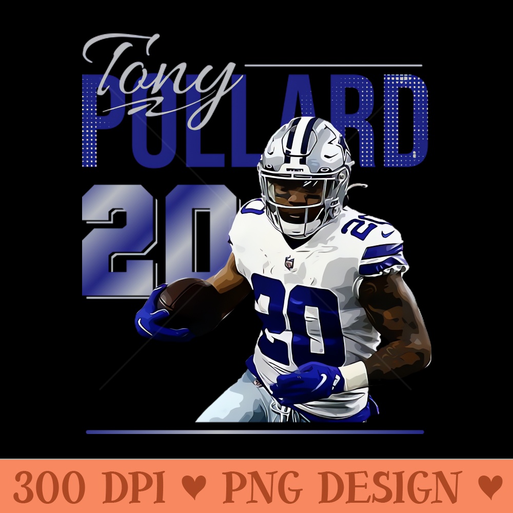 Tony Pollard - Digital PNG Graphics | Inspire Uplift