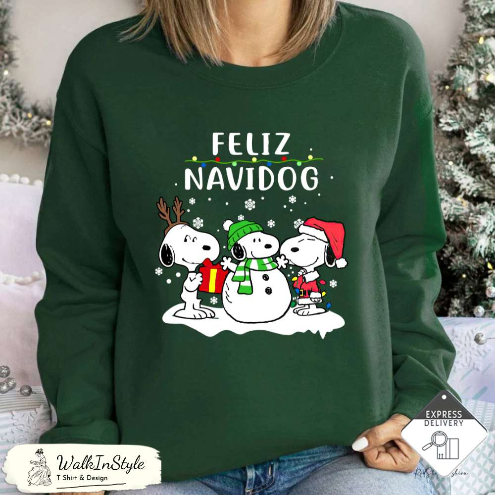 Snoopy Feliz Navidog - Inspire Uplift