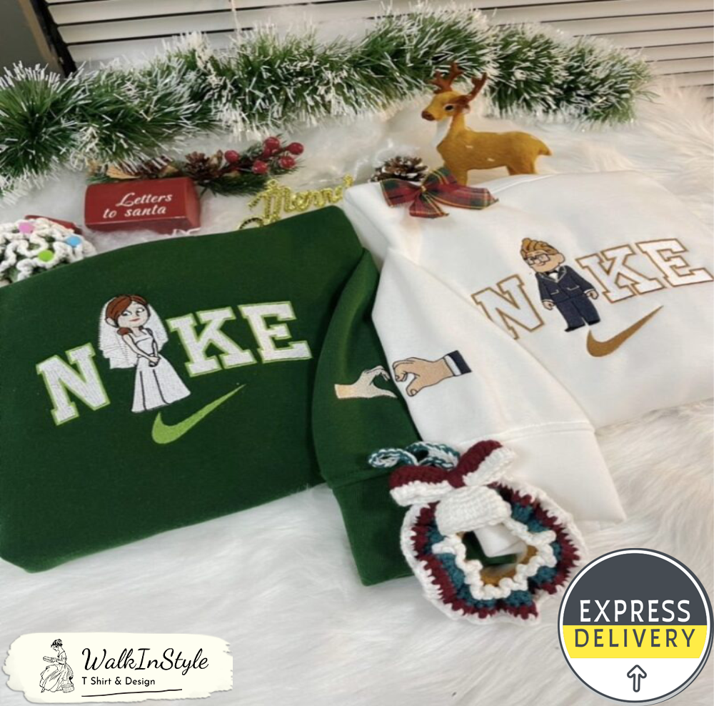 Carl And Ellie Up Movie Couple Embroidered - Inspire Uplift