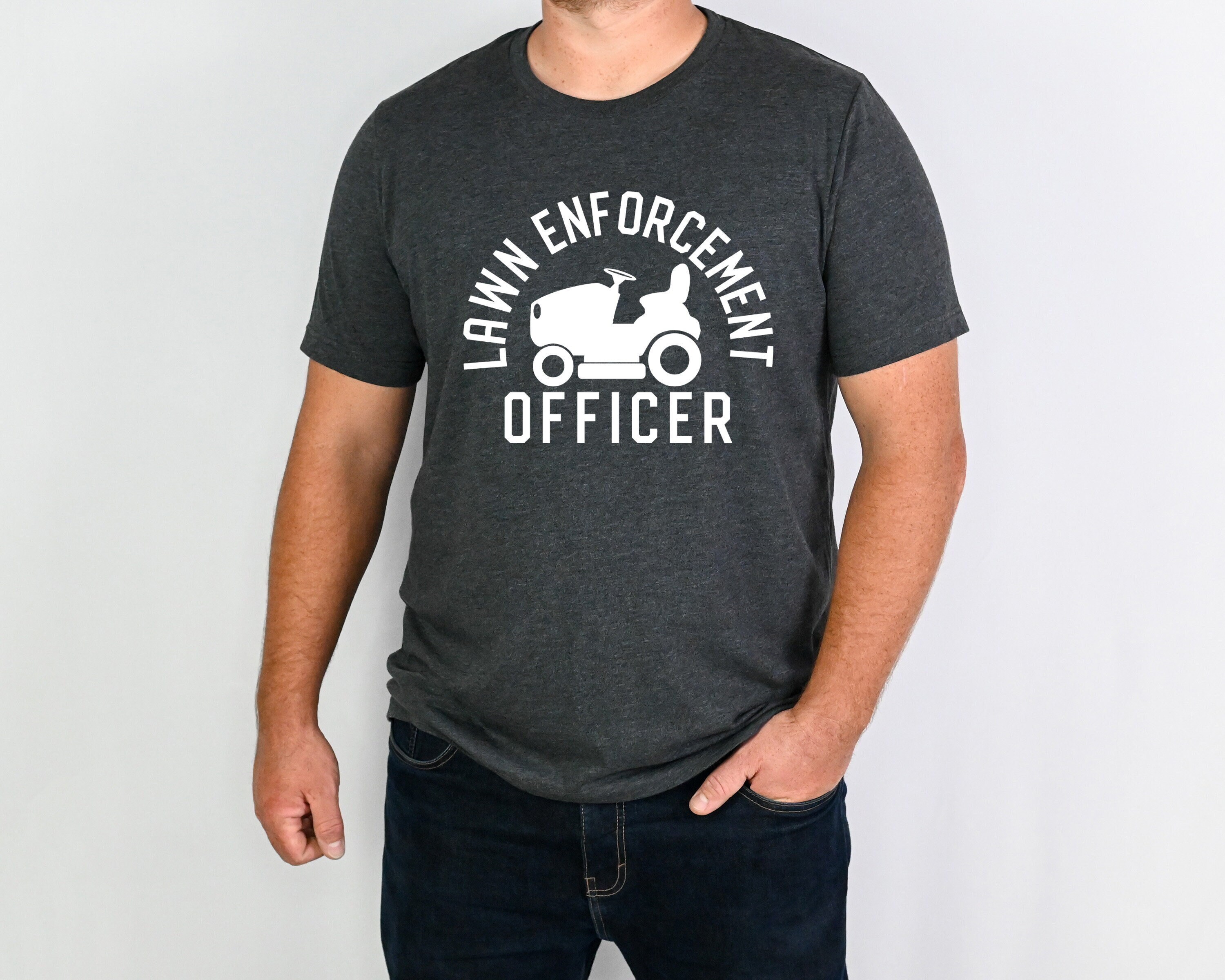 Lawn Enforcement Officer Shirt, Gardener Dad Shirt, Farmer M | Inspire ...