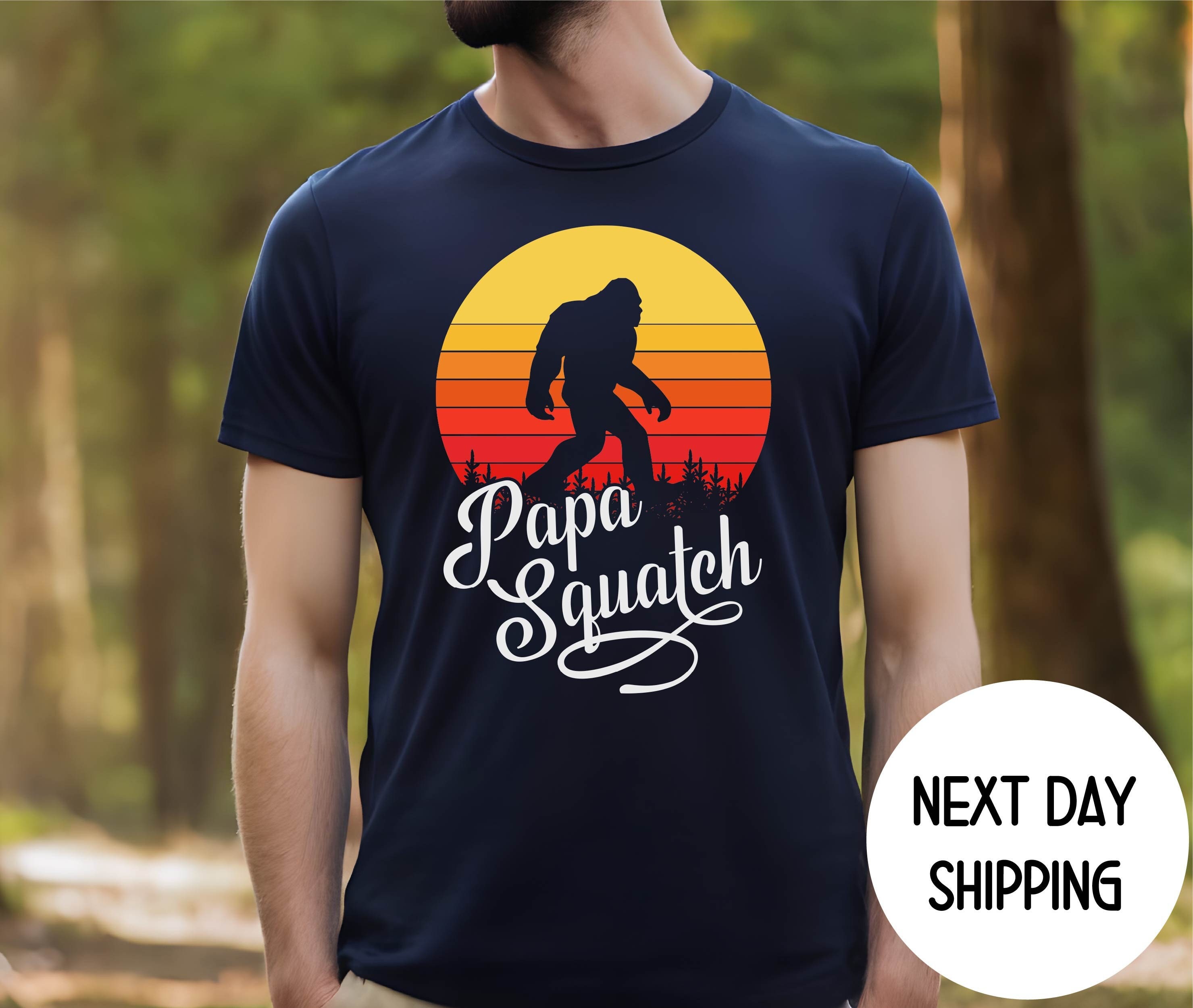 Funny Papa Shirt , Papa Squatch Shirt, Papa Bigfoot Shirt , - Inspire ...