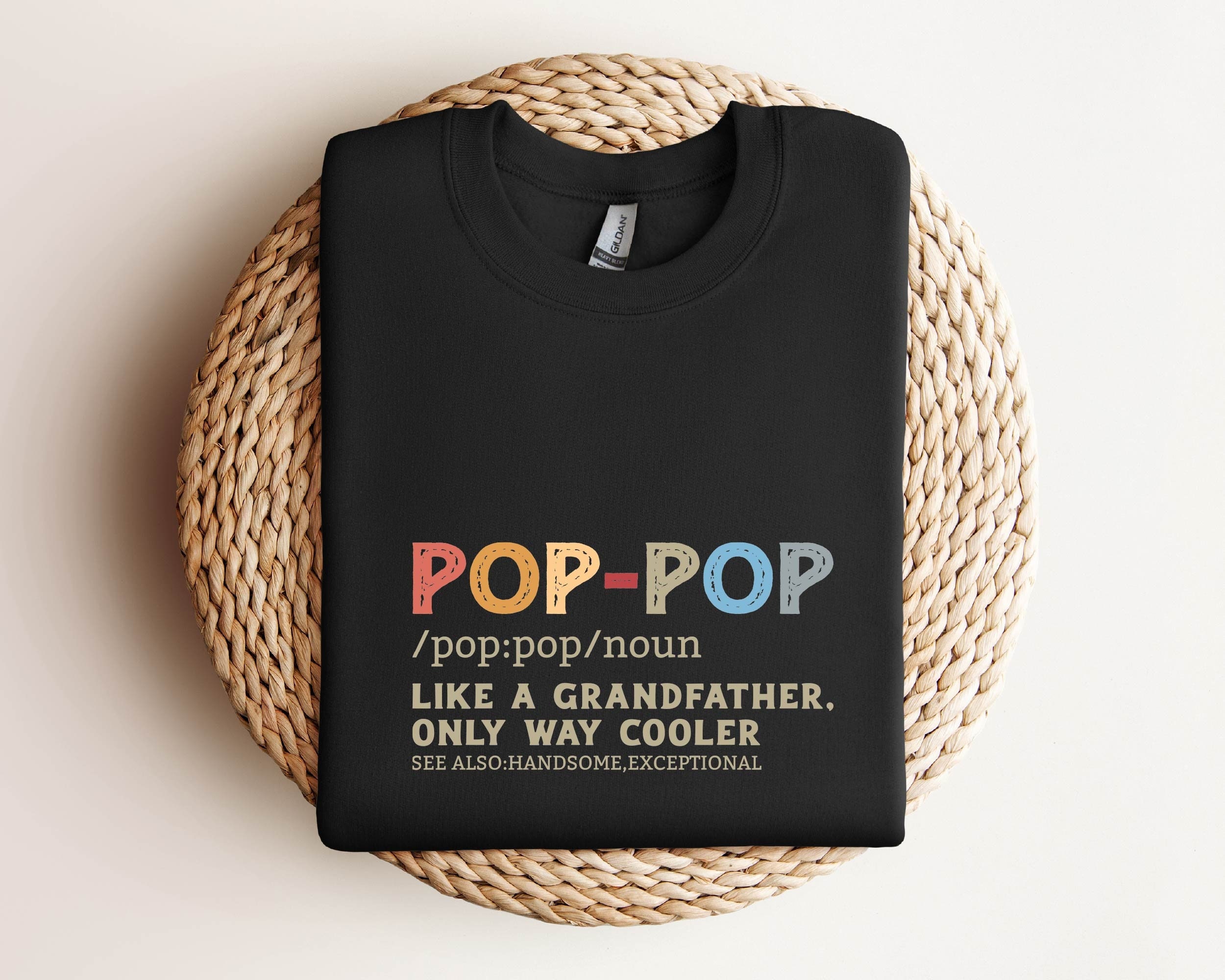 Pop Pop Definition Shirt, Fathers Day Tshirt, Pop Pop Shirt - Inspire ...