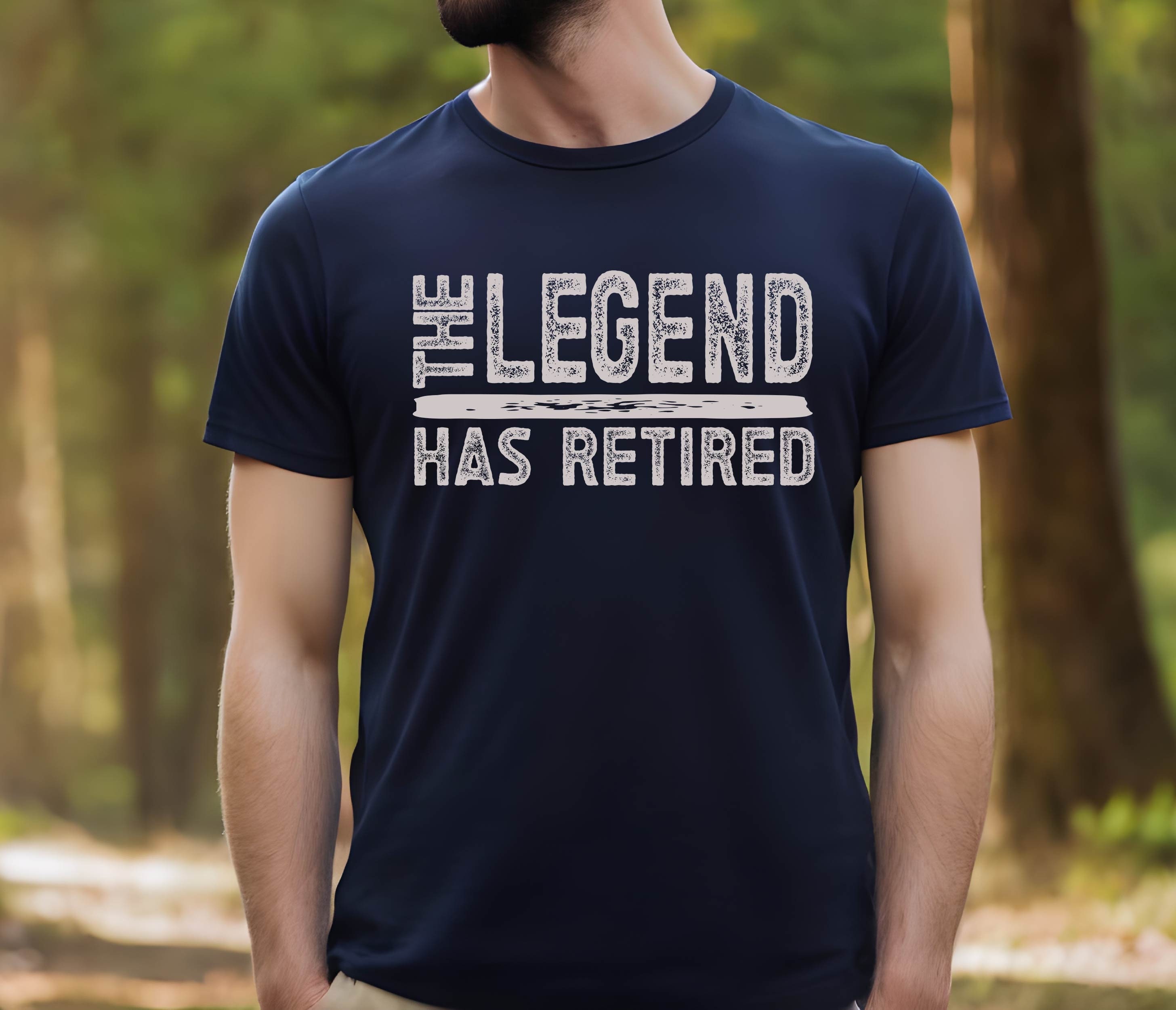Retirement Gift, The Legend Has Retired Shirt, Fathers day S - Inspire ...
