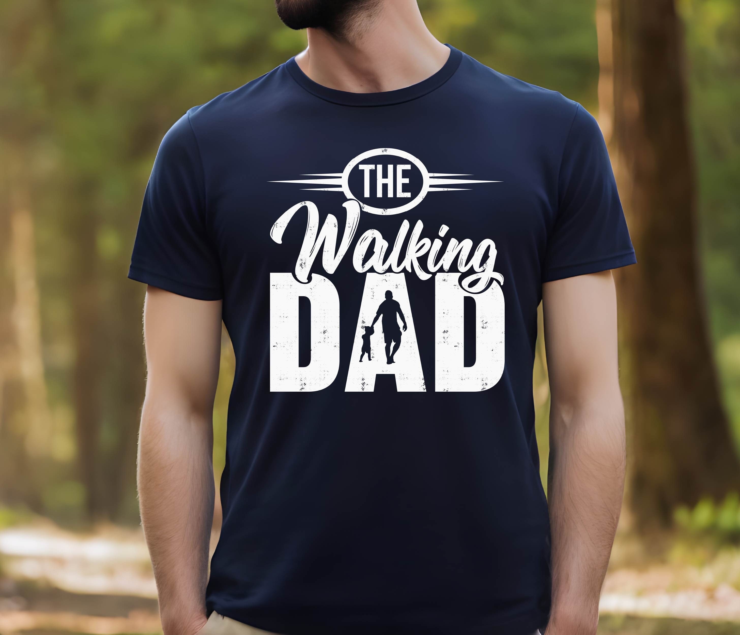 The Walking Dad Shirt, Dad Gift, Fathers Day Shirt,Dad Comfo | Inspire ...