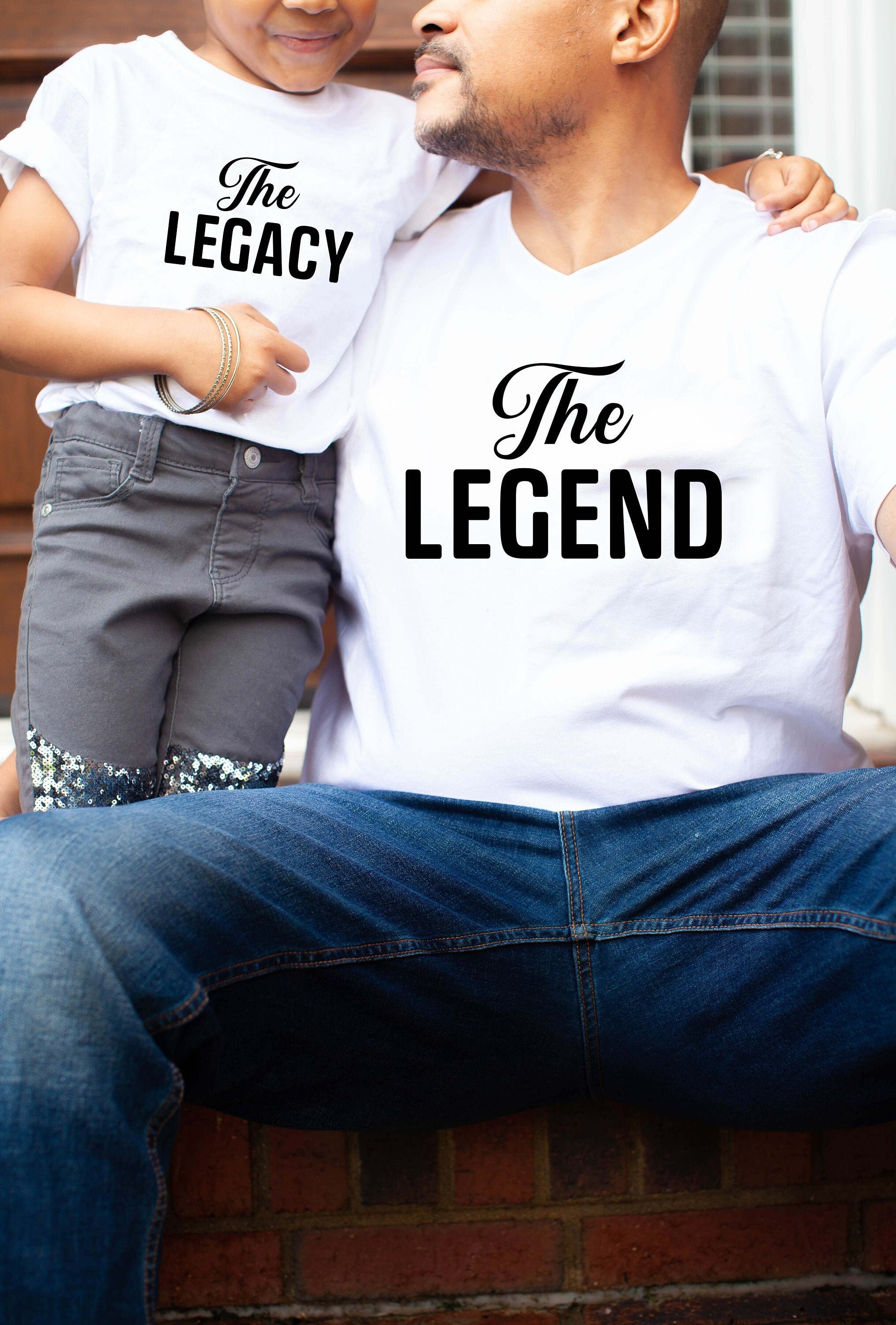 The Legend The Legacy Shirts,Fathers Day Shirt,Daddy and Me | Inspire Uplift