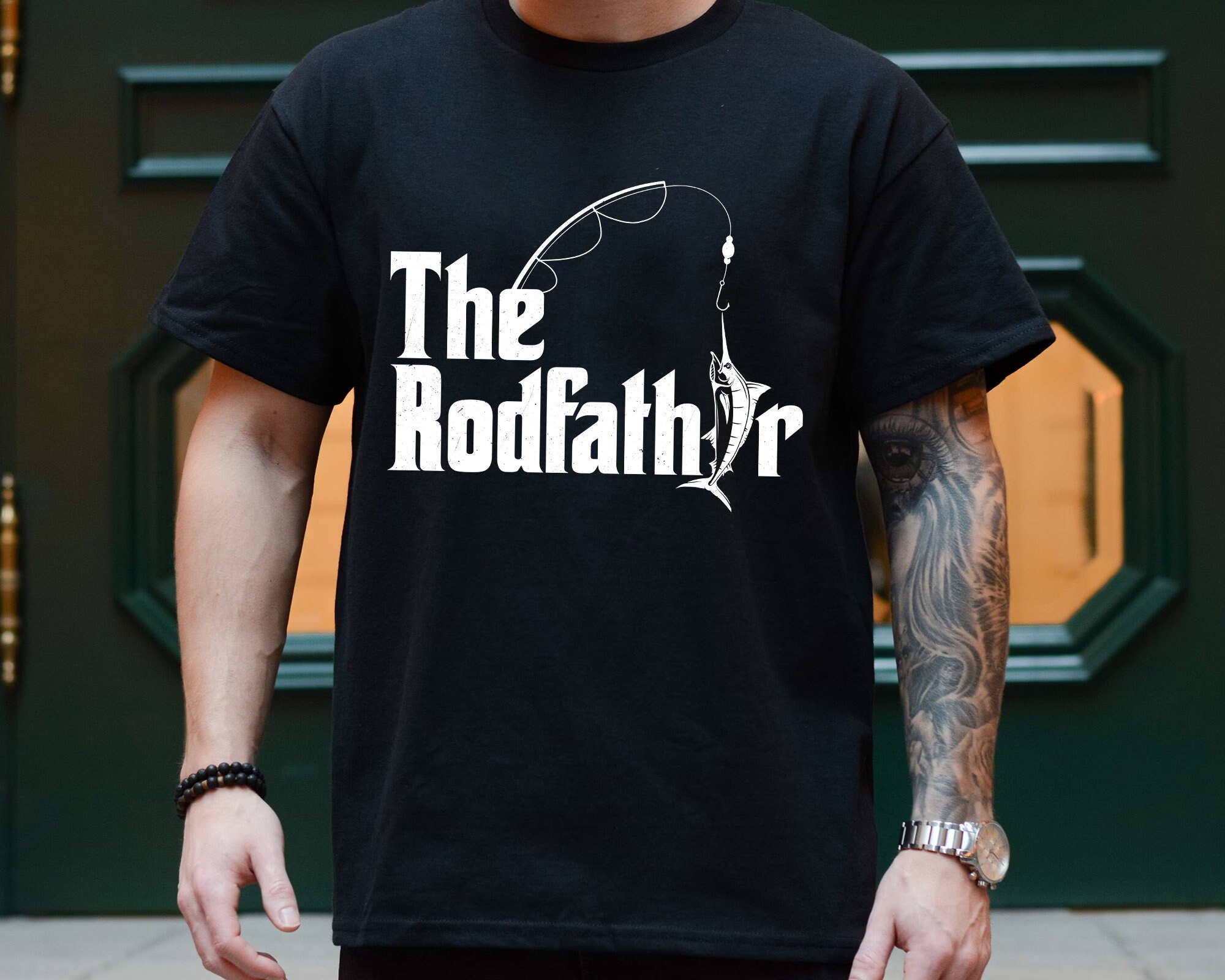 The Rodfather Shirt, The Rod Father Tshirt, Fathers Day Shir | Inspire ...
