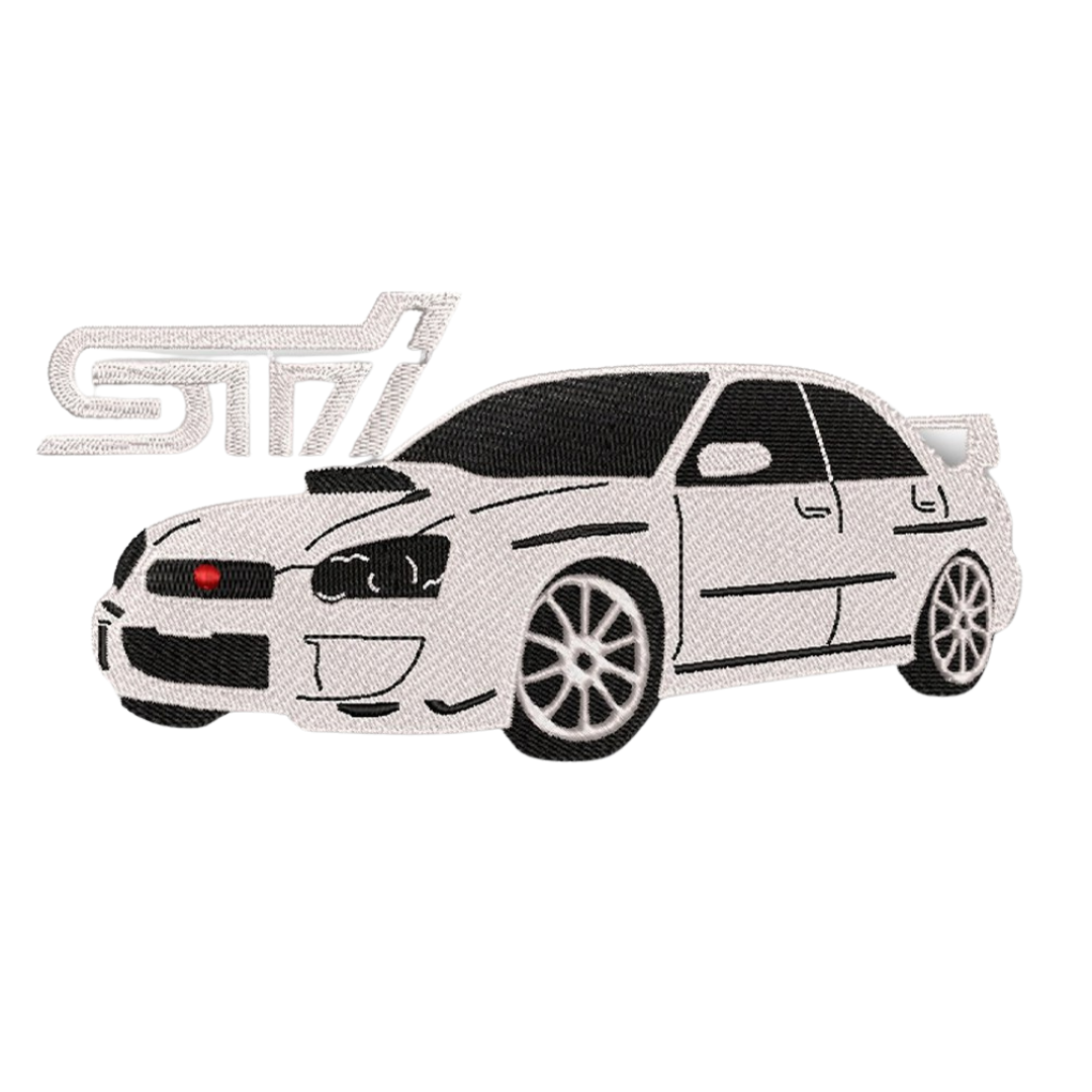 Subaru Impreza WRX STI Embroidery File | Inspire Uplift
