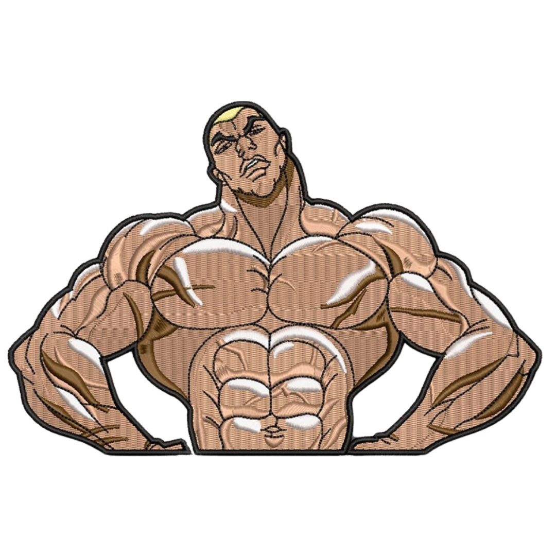 JACK HANMA GYM Embroidery Design /JACK HANMA Anime Embroider | Inspire ...