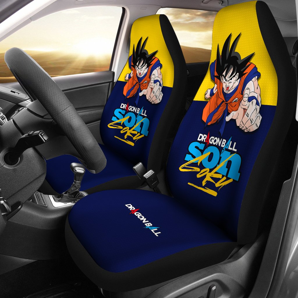 Son Goku Skill Dragon Ball Car Seat Covers Anime Covers - Inspire Uplift