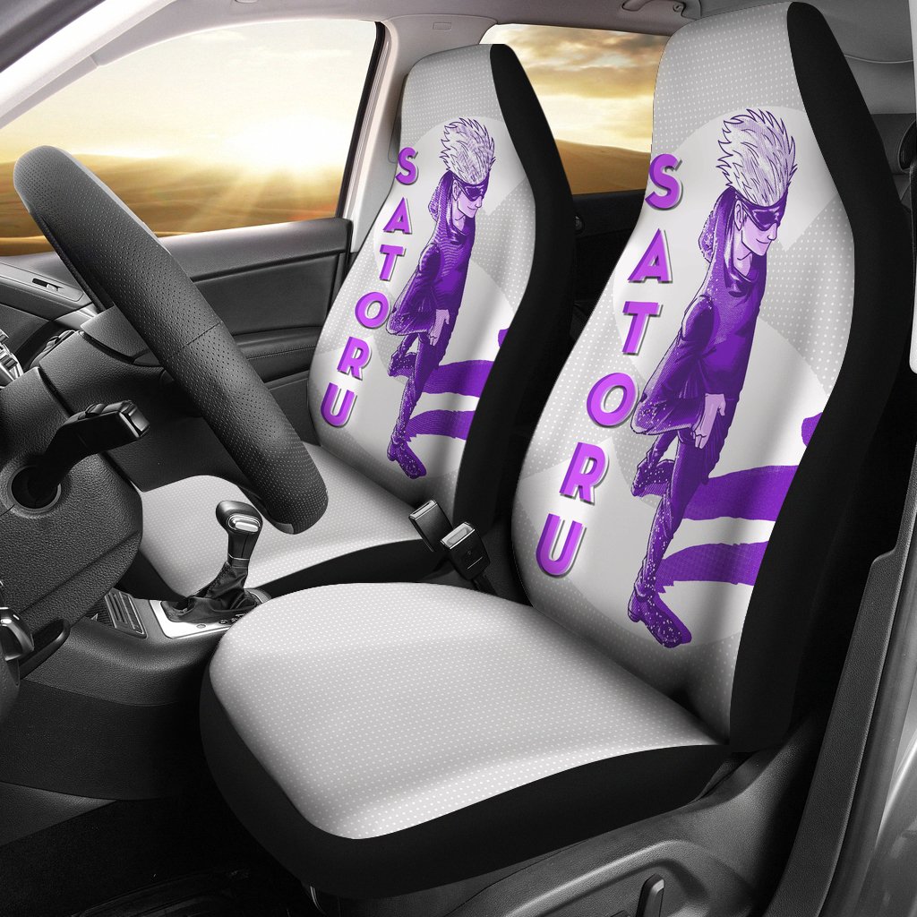 Satoru Gojo Jujutsu Kaisen Car Seat Covers Anime Seat Covers - Inspire ...