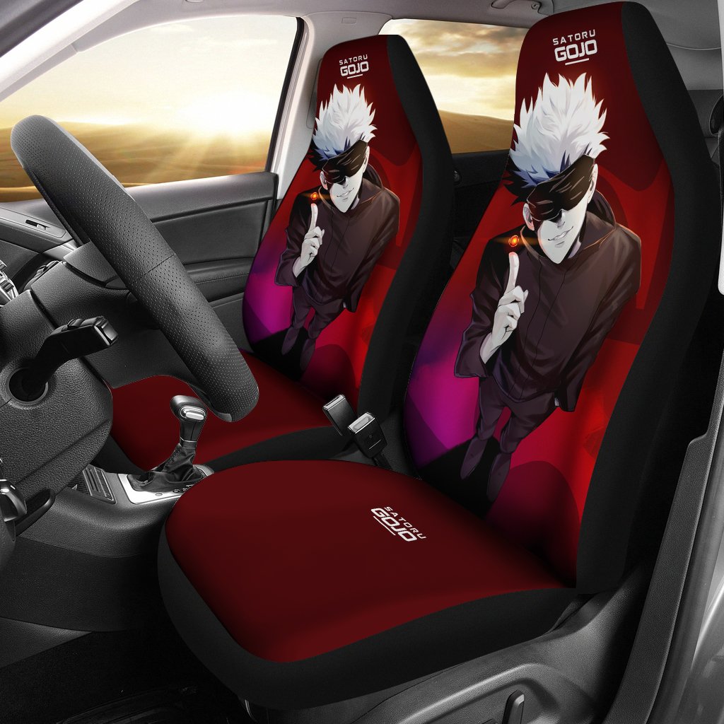 Satoru Gojo Jujutsu Kaisen Car Seat Covers Anime Seat Covers | Inspire ...