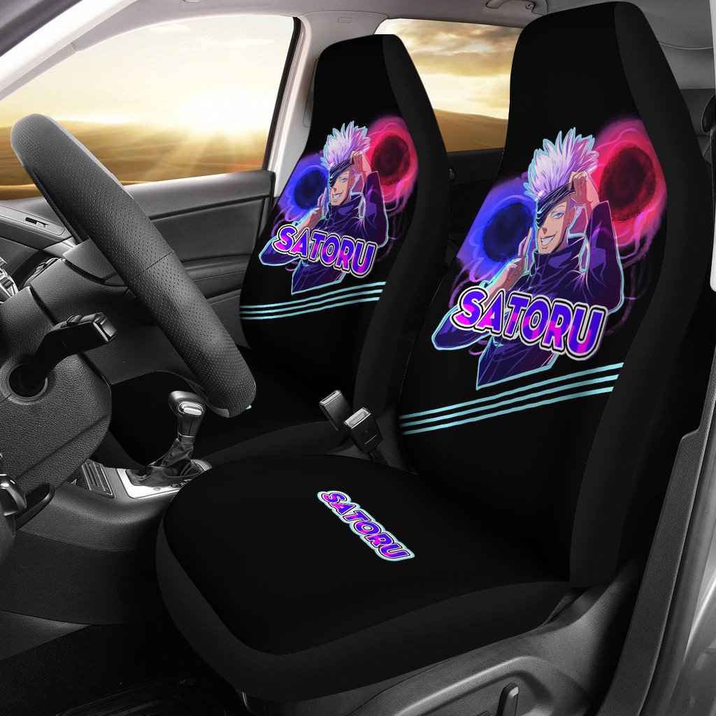 Satoru Gojo Edm Jujutsu Kaisen Car Seat Covers Anime Seat Co - Inspire ...