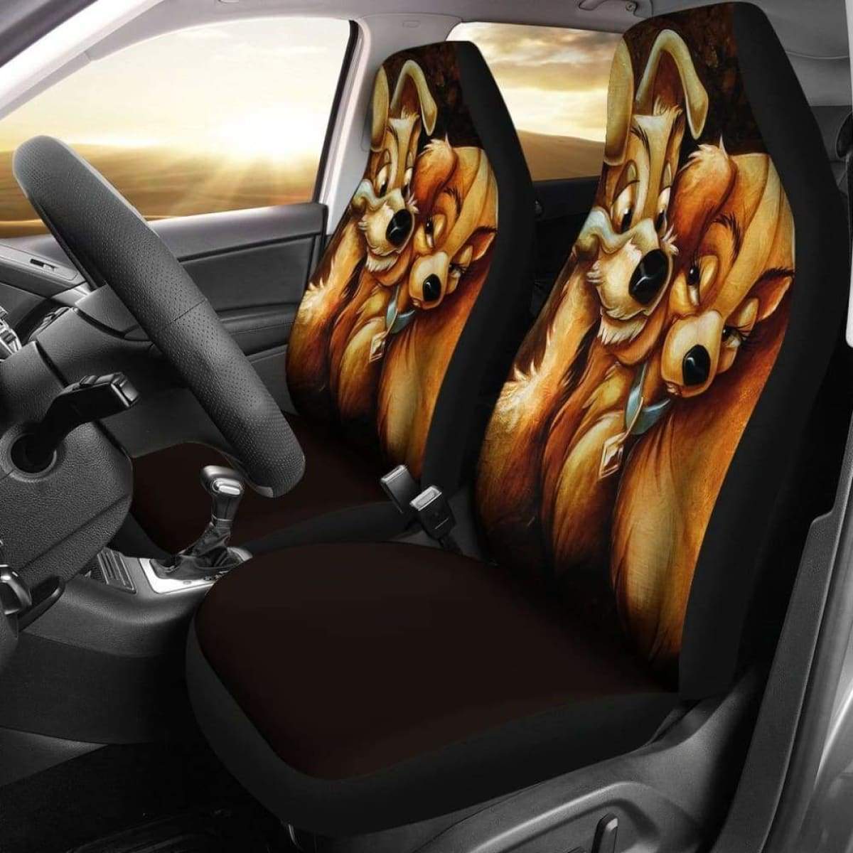 Lady And The Tramp Car Seat Covers - Inspire Uplift
