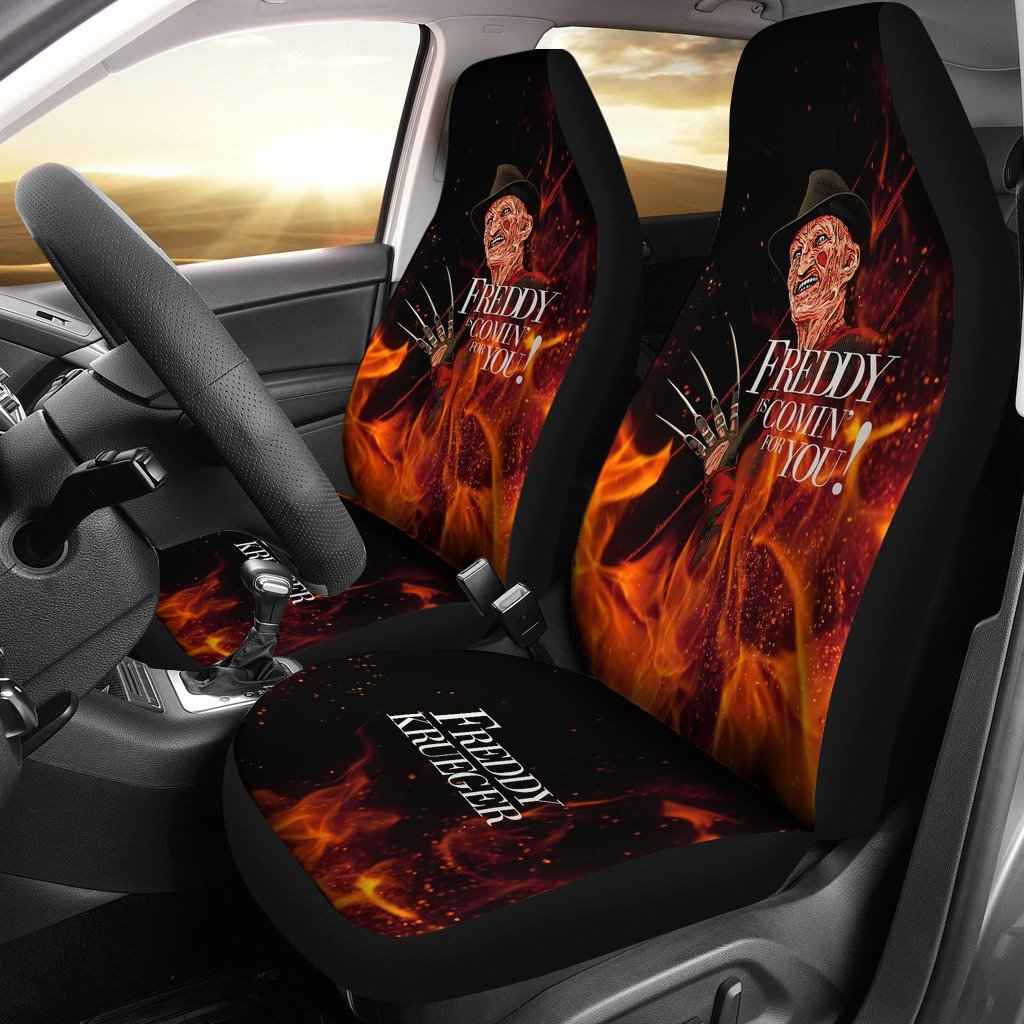 Horror Movie Car Seat Covers | Freddy Krueger Is Coming For | Inspire ...