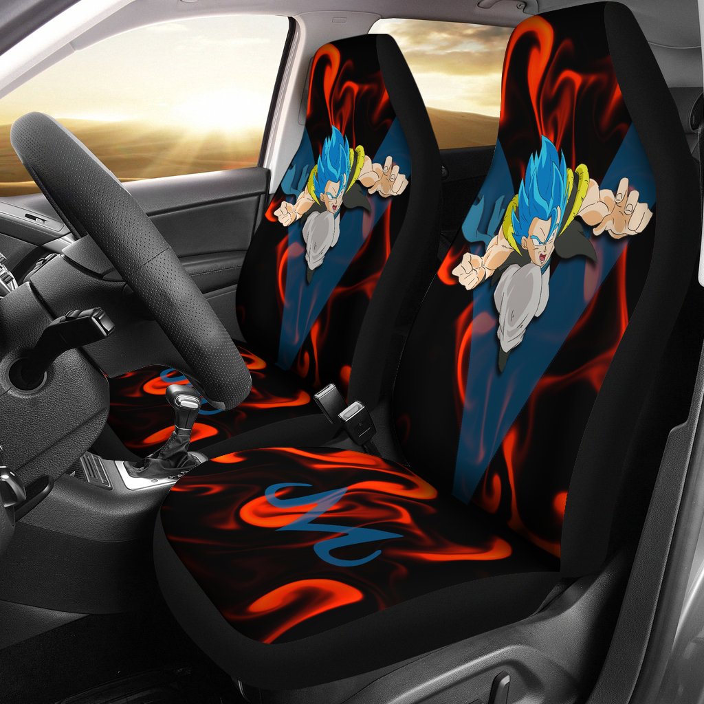Gohan Supper Saiyan Dragon Ball Z Red Car Seat Covers Anime | Inspire ...