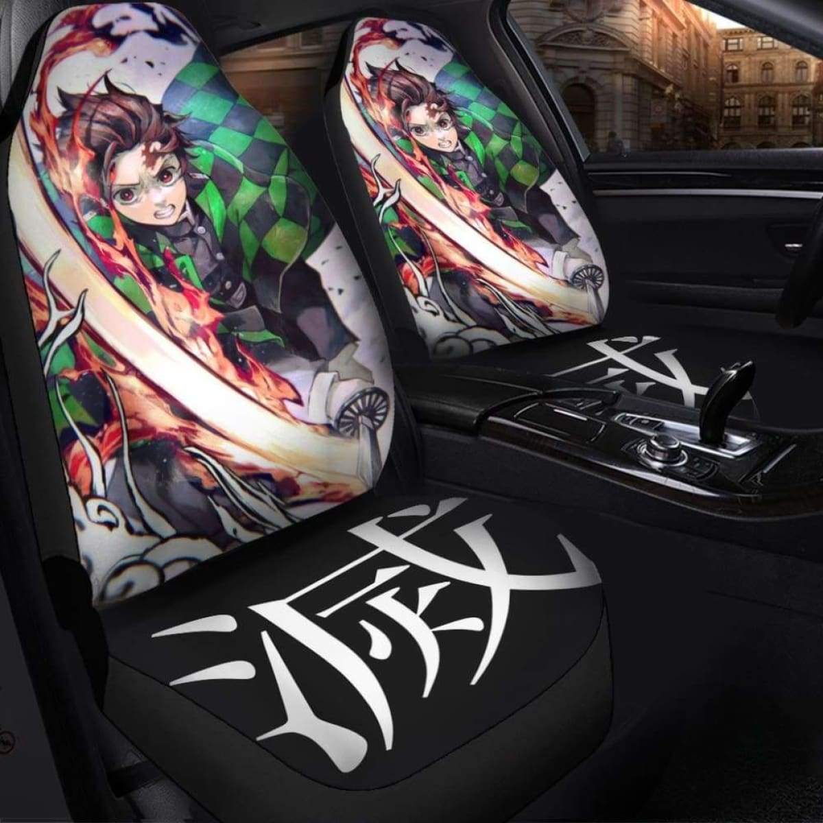 Demon Slayer Anime Car Seat Covers | Inspire Uplift