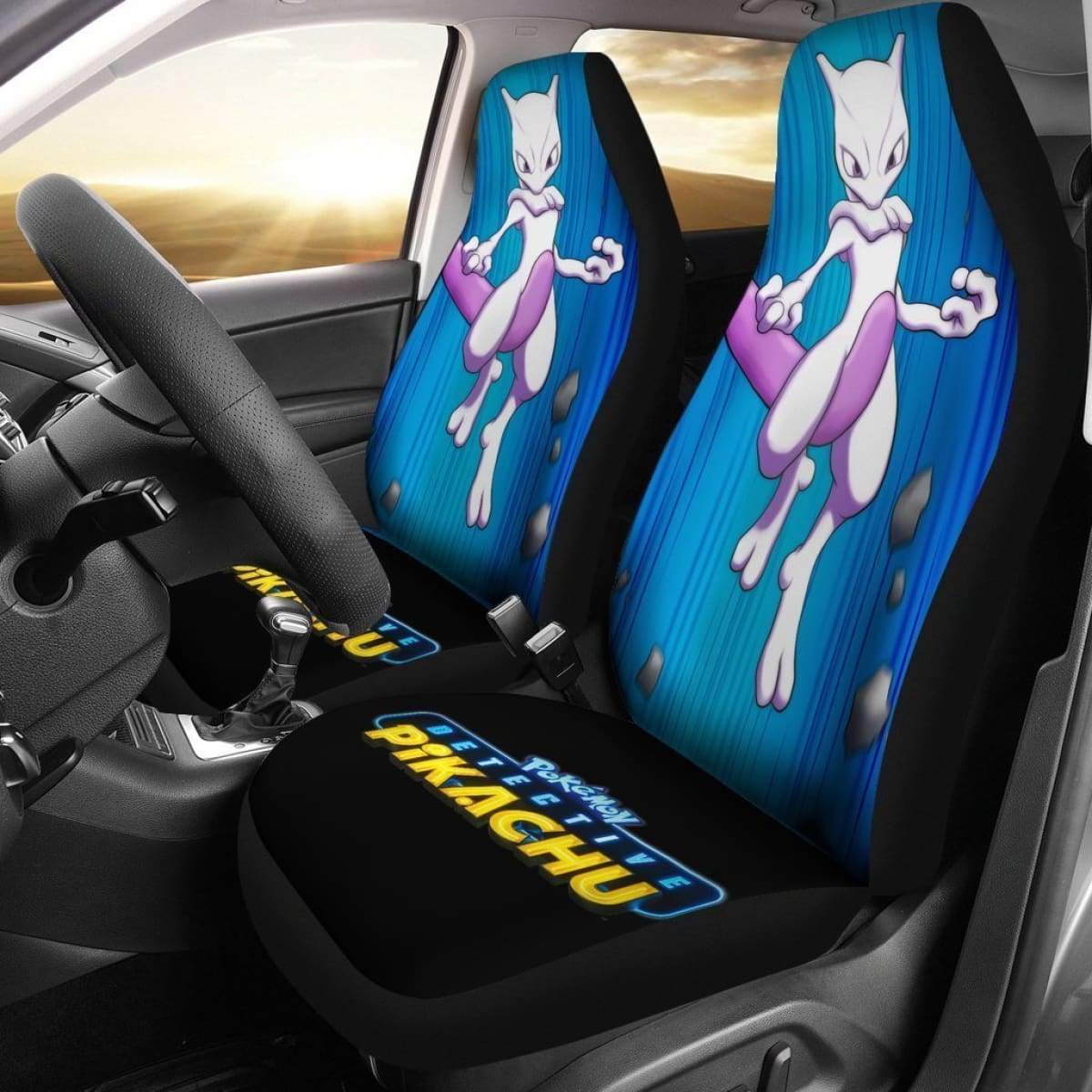 Mewtwo Pokemon Car Seat Covers | Inspire Uplift