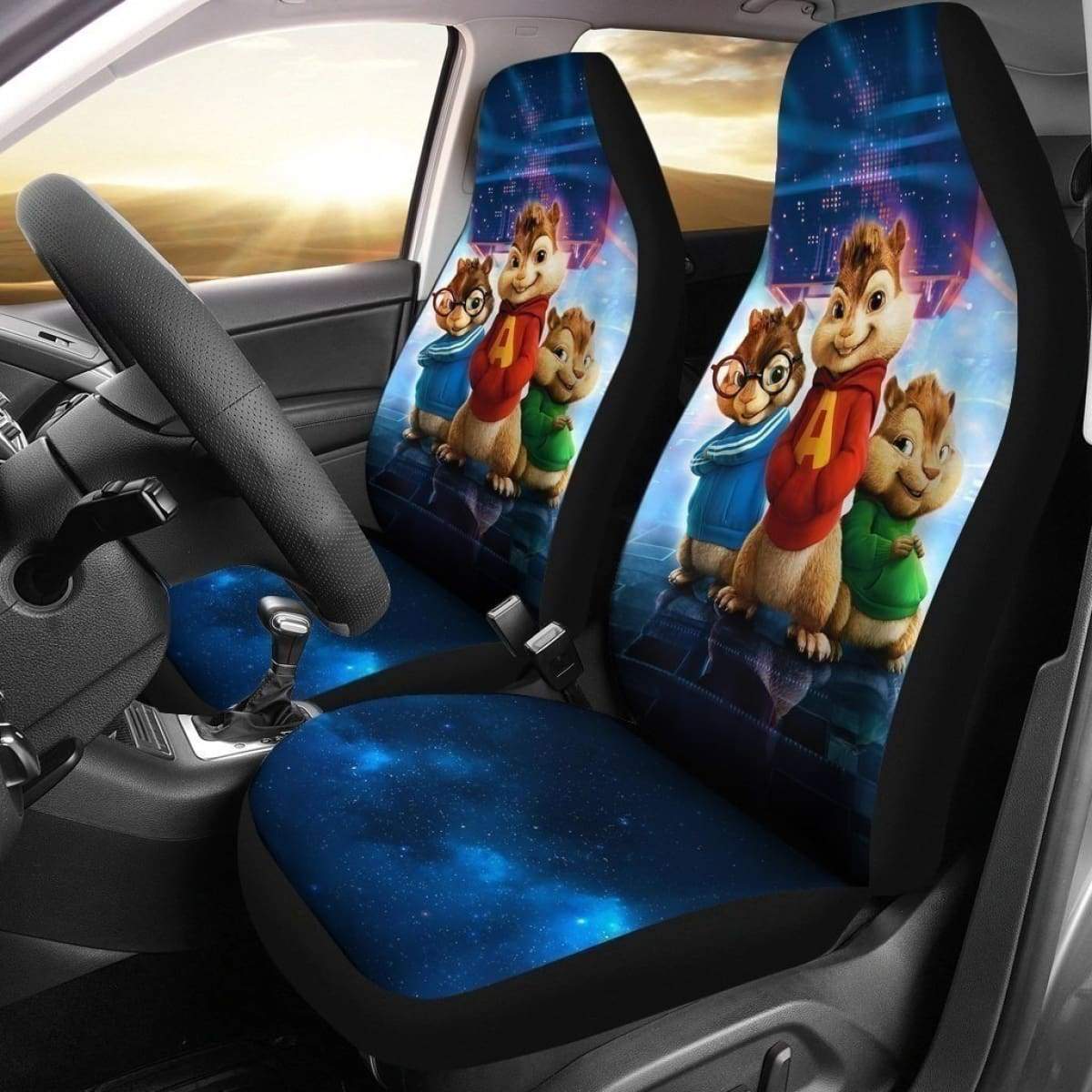 Alvin And The Chipmunks Car Seat Covers Fan Gift | Inspire Uplift