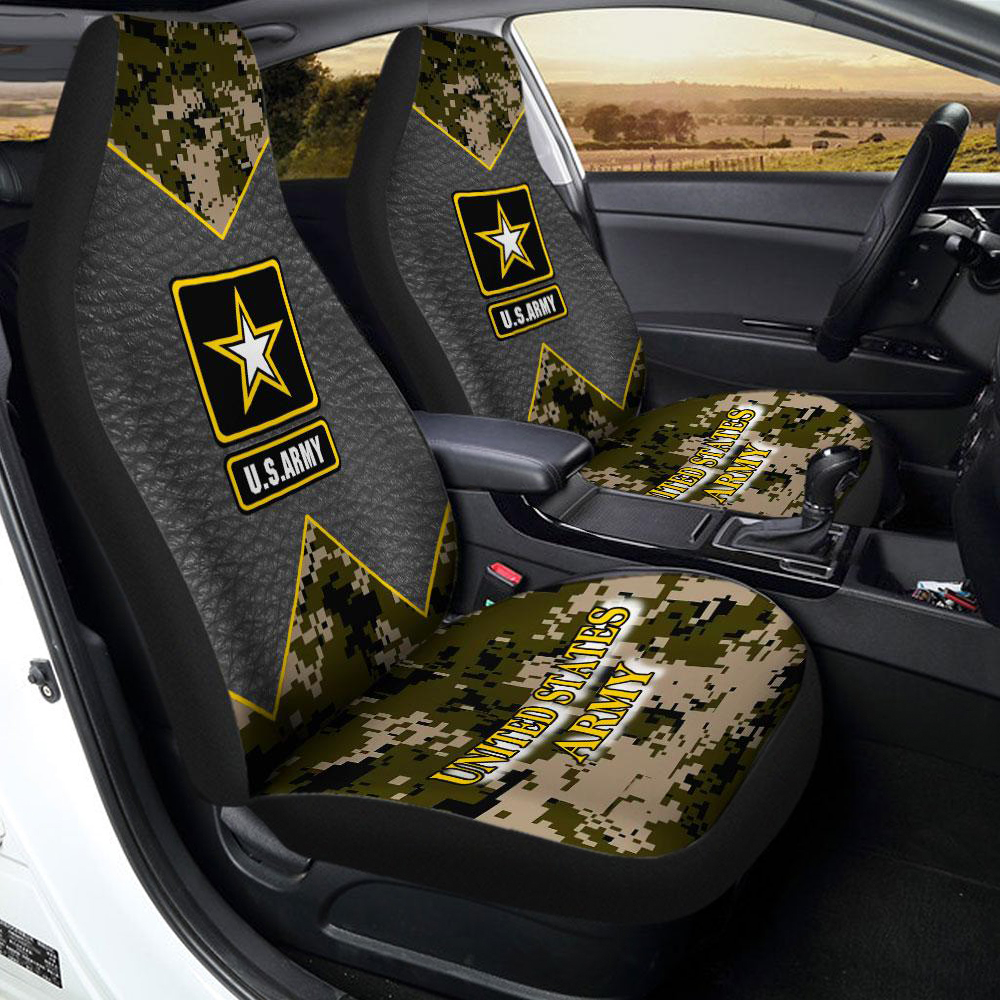 Us Military Car Seat Covers Custom U.s Army Car Accessories | Inspire ...