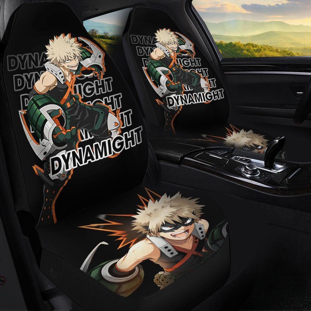 Bnha Bakugo Car Seat Covers Custom Anime My Hero Academia Ca | Inspire ...