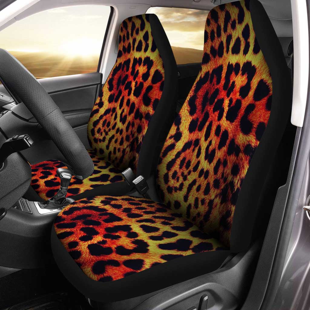 Wild Cheetah Print Car Seat Covers Custom Animal Skin Patter | Inspire ...
