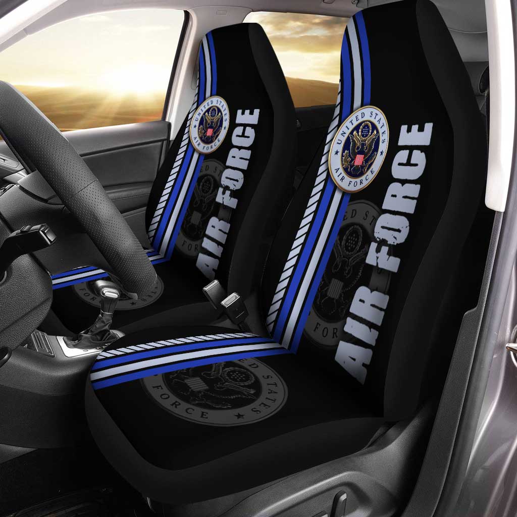 U.s Air Force Car Seat Covers Custom Military Car Accessorie | Inspire ...