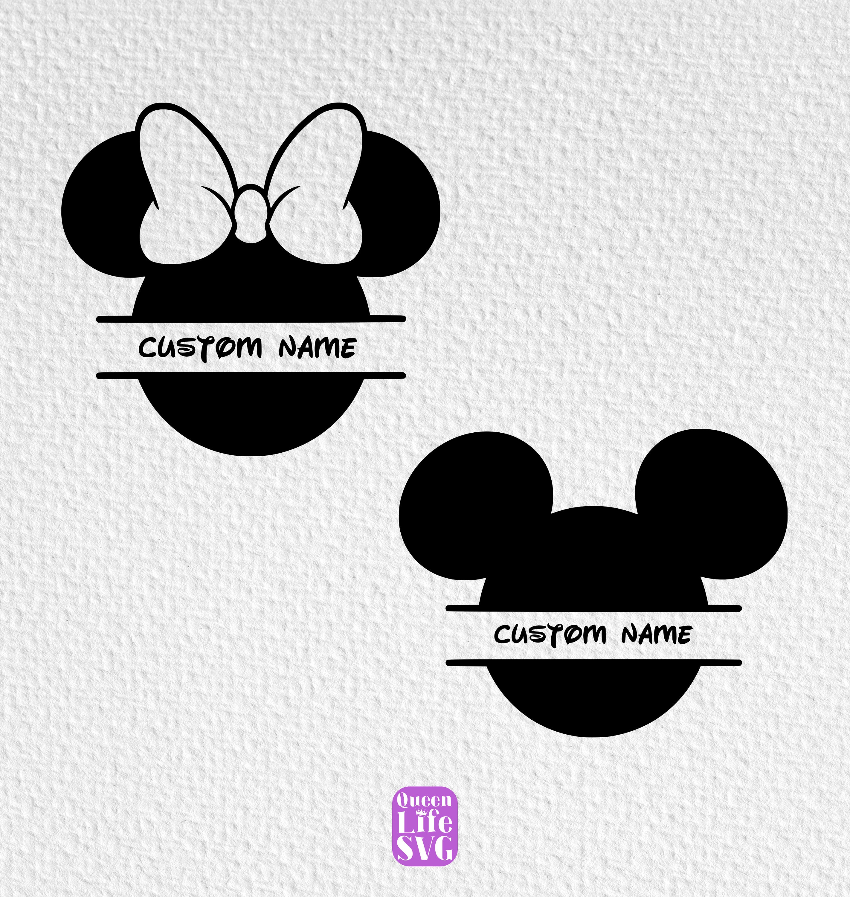 Custom Mouse Ears Svg, Magical Mouse Ears Custom Name Svg, G | Inspire ...