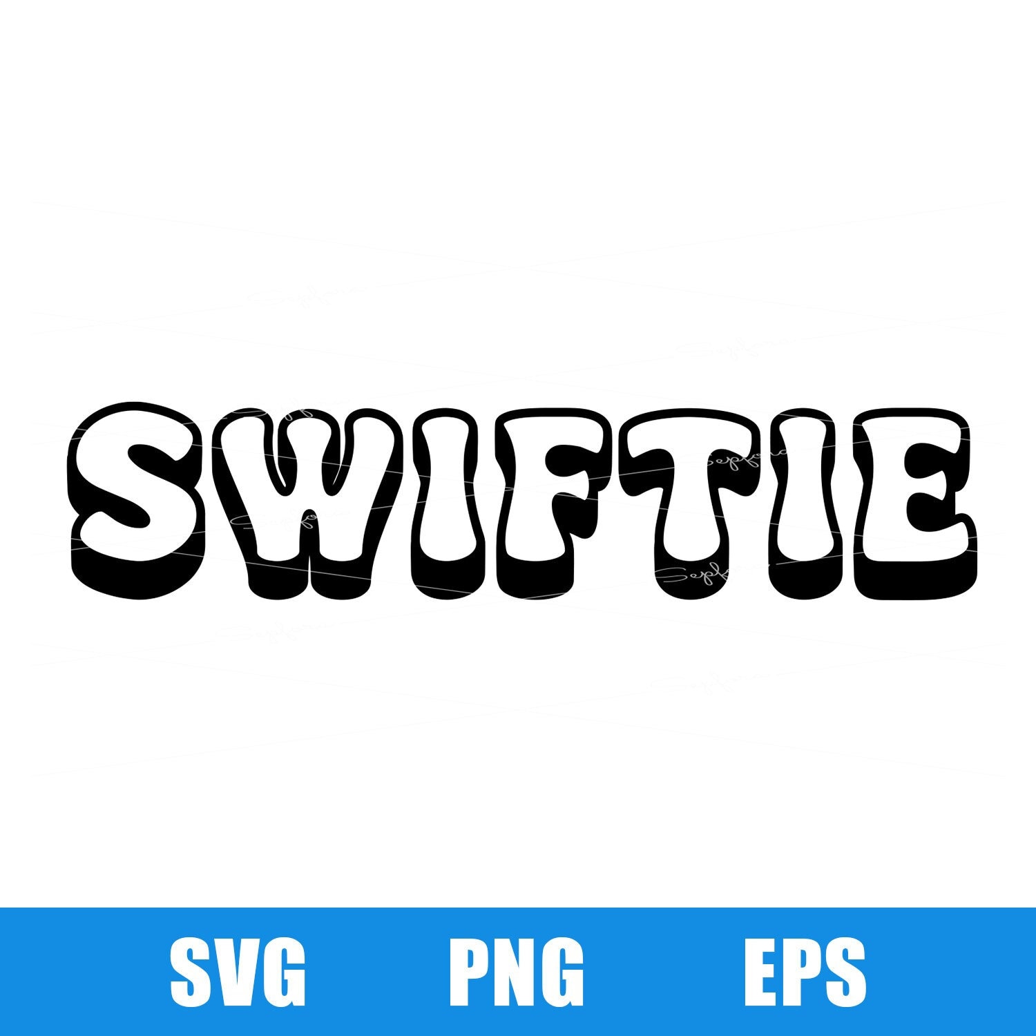 Swiftie groove retro black-white font SVG, PNG, Taylor Swift | Inspire ...
